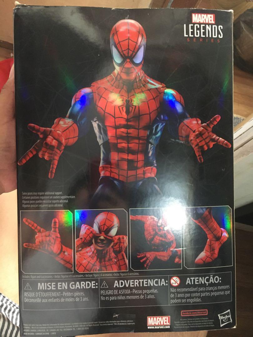 Spiderman Spider-man Spider man Spidey 12 inches inch Marvel Legends ...