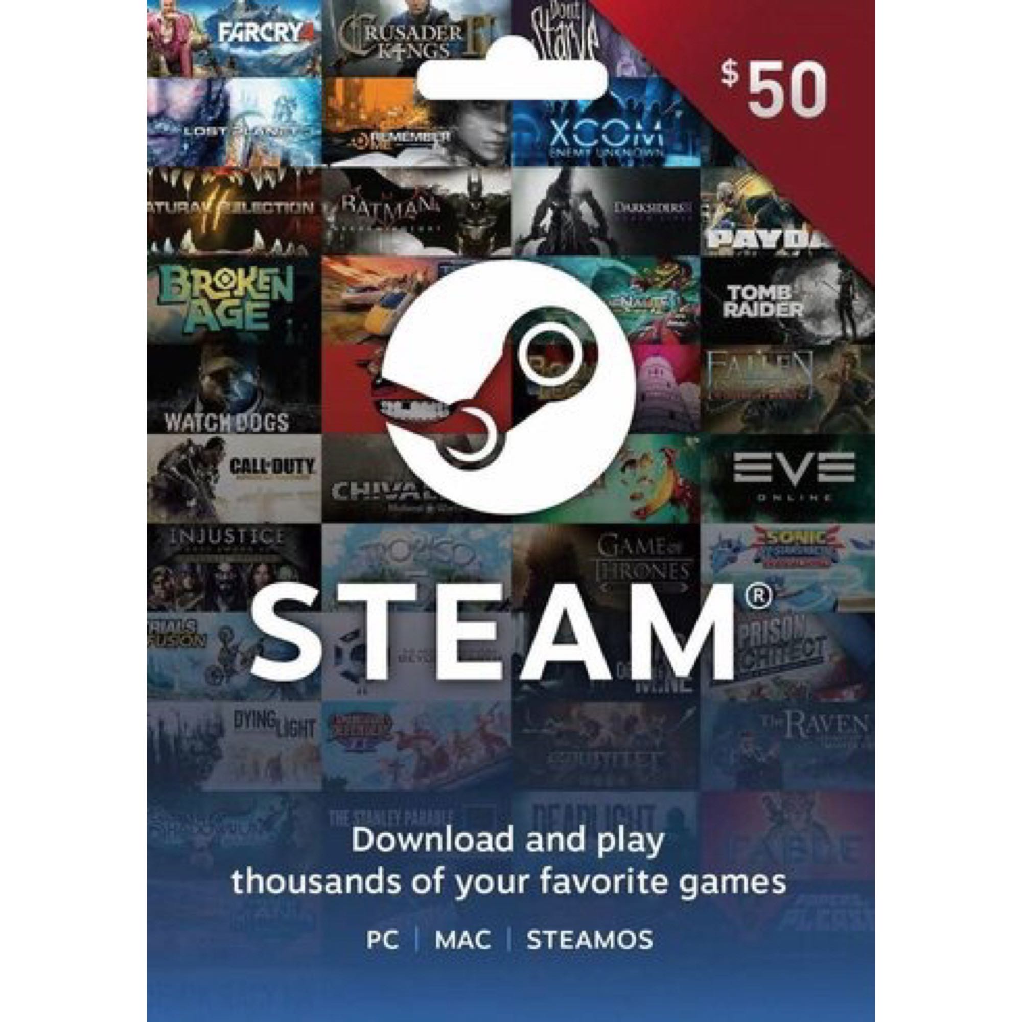 ‼️保證最平‼️ Steam 100 usd Steam Wallet STEAM 錢包 預付卡 Gift Card Steam卡 美元 ...