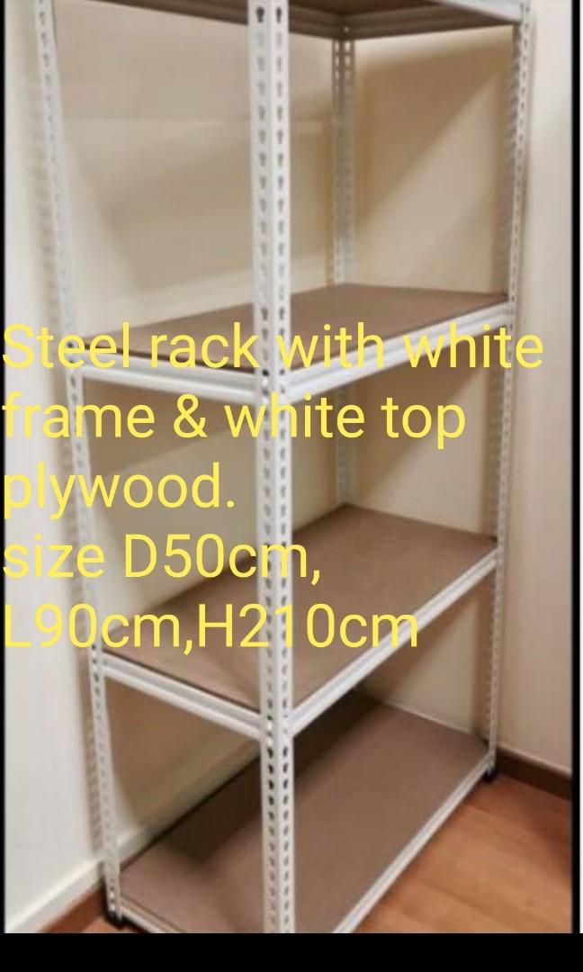 Botless Steel Racking White Colour, Furniture & Home Living, Furniture ...