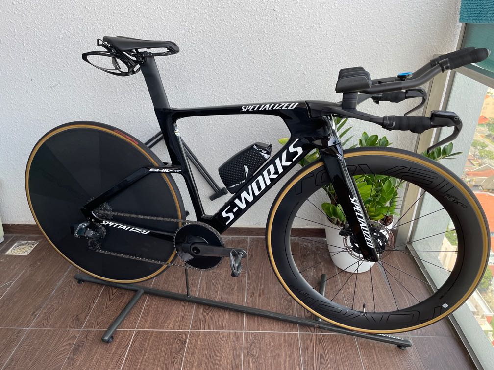 S-works Shiv TT SRAM RED ASX full bike with disc wheel, Sports ...