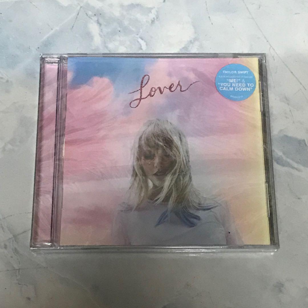 Taylor Swift Lover Standard CD with free 1989 polaroids, Hobbies & Toys ...