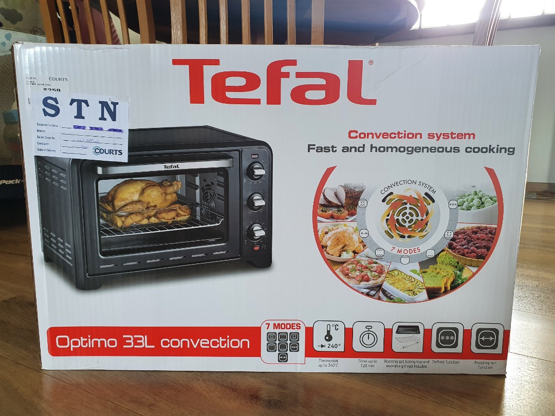 Tefal Optimo 33L Oven, TV & Home Appliances, Kitchen Appliances, Ovens ...