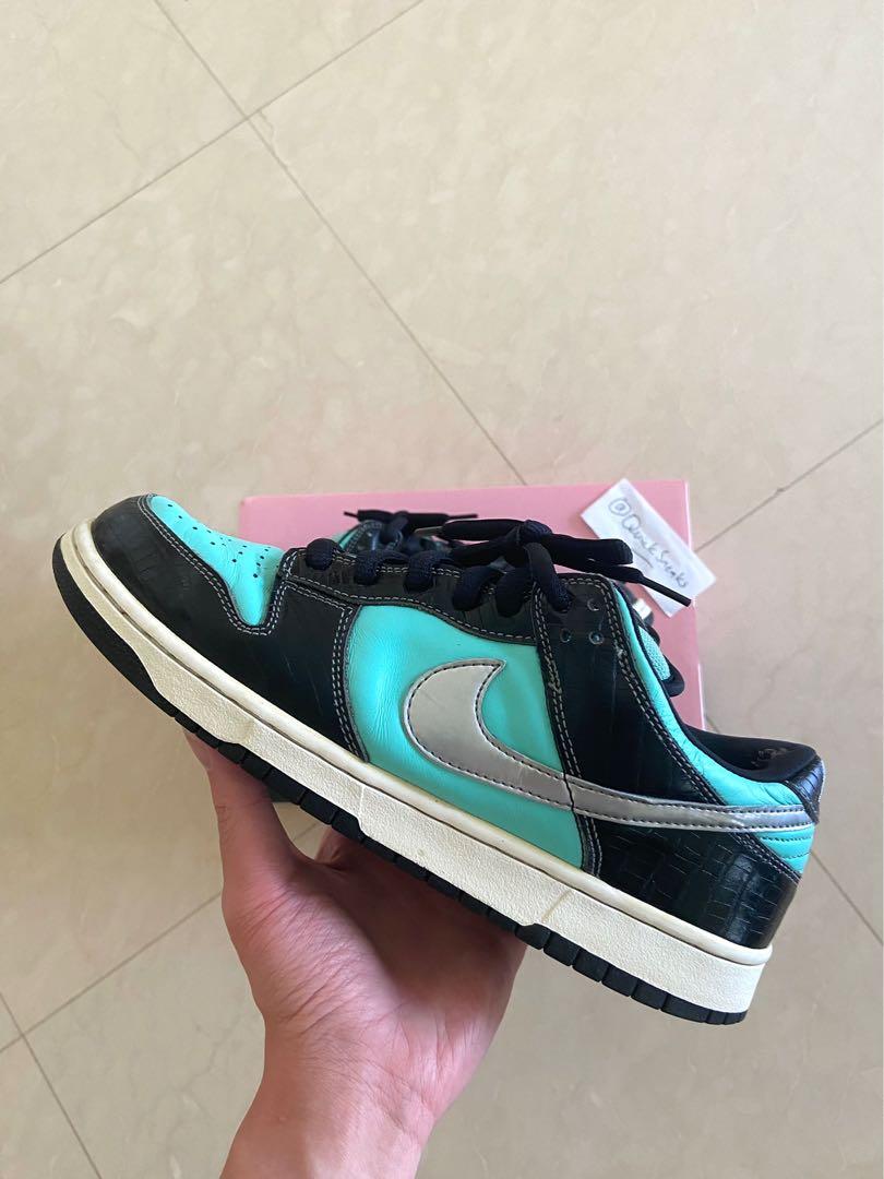Tiffany SB Dunk Low Diamond Supply, Men's Fashion, Footwear, Sneakers ...