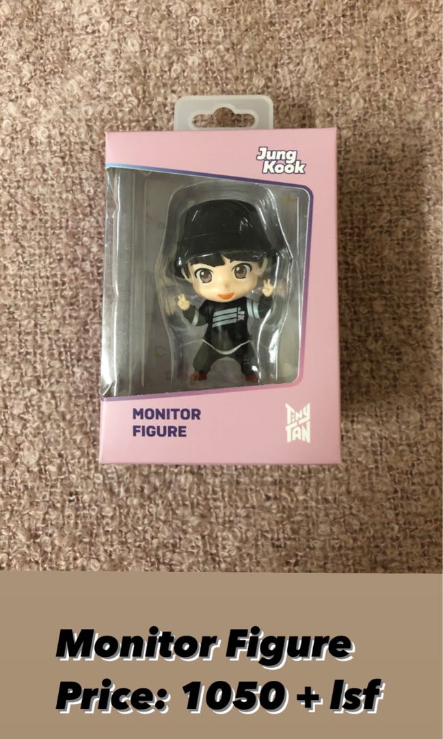 Tiny Tan Monitor Figure - Jungkook, Hobbies & Toys, Memorabilia & Collectibles, K-Wave on Carousell