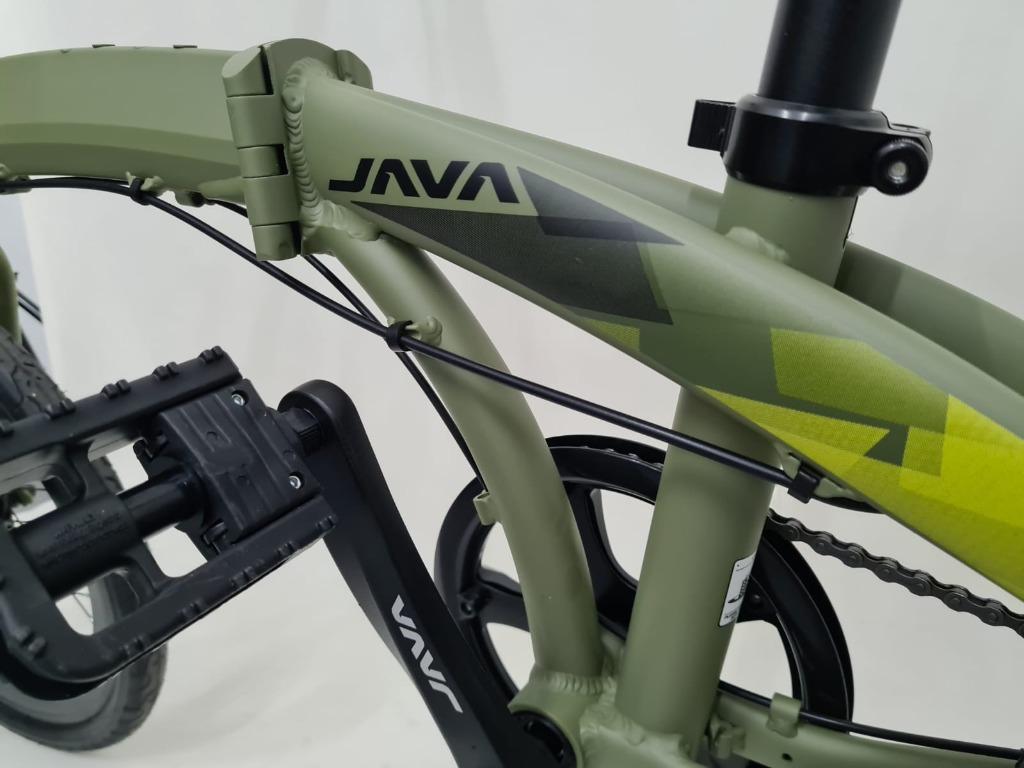 TJS-JAVA Zelo Ready Stock 20 Inch Foldable Bike Folding Bicycle Foldie ...