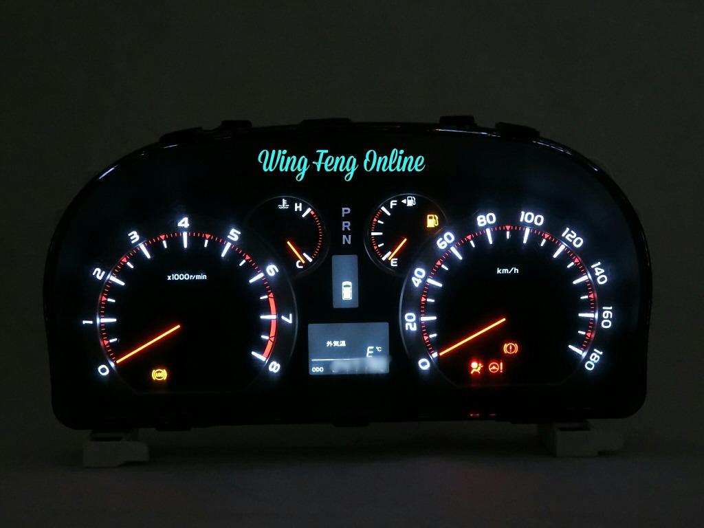 Toyota Vellfire Alphard ANH25 20series Digital Cluster Meter ...