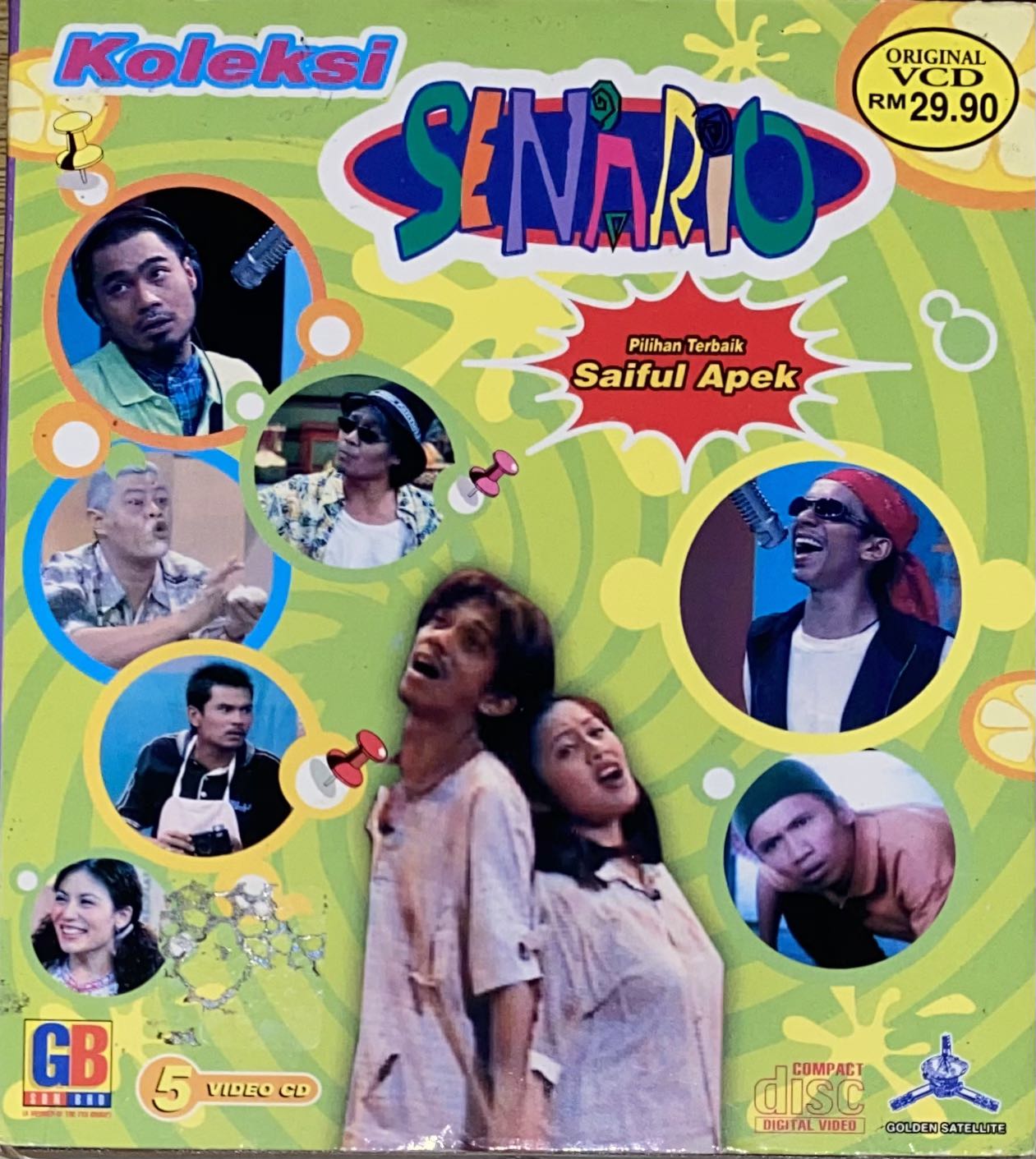 VCD Koleksi Senario Pilihan Terbaik Saiful Apek, Hobbies & Toys, Music ...