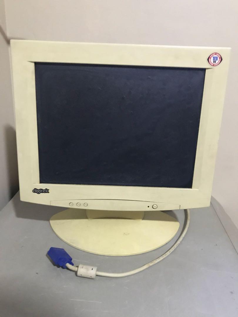 Fast Deal Vintage Window Millennium/ Desktop Computer/ CPU/ PC Monitor ...