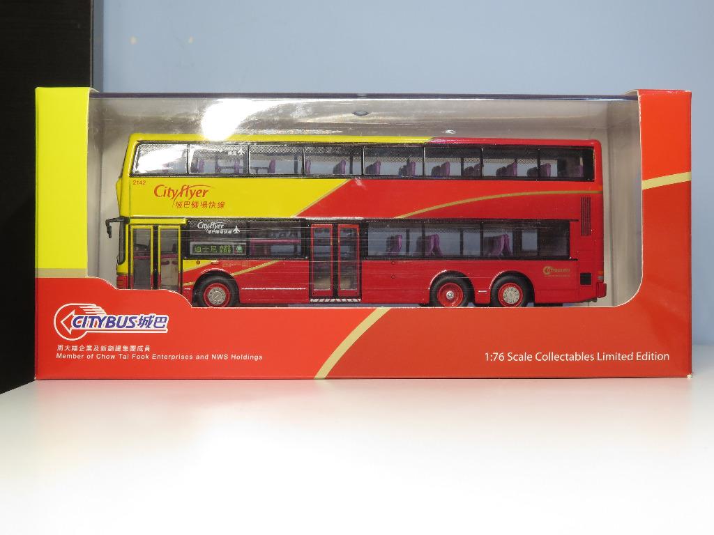 1/76 M1 Model 1 CTB Cityflyer 城巴機場快線 A22 DM Duple Metsec 都普 Dennis Trident 丹尼士三叉戟 都普躉 巴士模型, 興趣及 ...