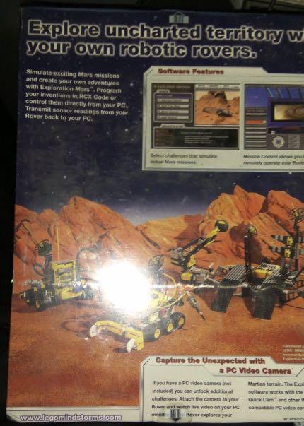 絕版 全新未開封 Lego Mindstorms 9736 Exploration Mars Robotic Set 積木玩具 ...