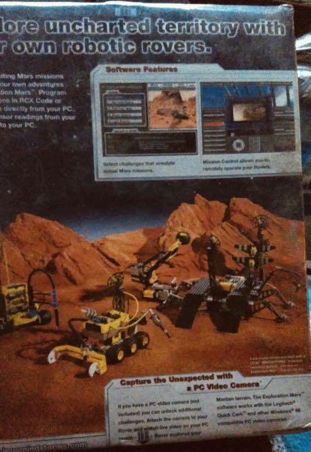 絕版 全新未開封 Lego Mindstorms 9736 Exploration Mars Robotic Set 積木玩具 ...