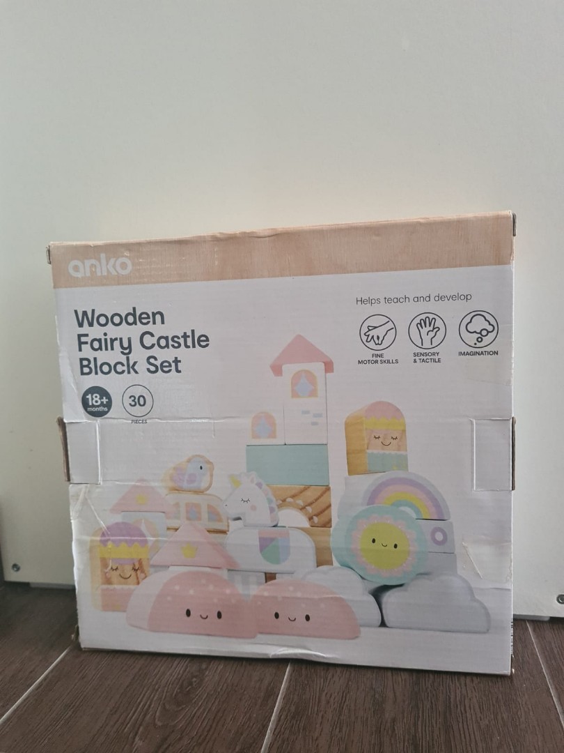 Anko wooden block (fairy castle block set), Hobbies & Toys, Toys ...