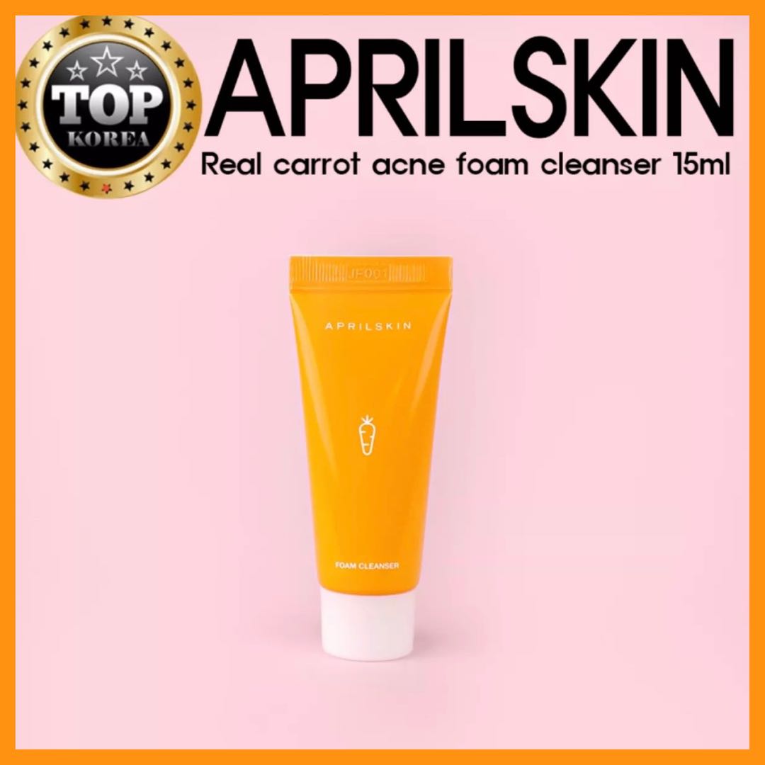 April Skin Acne Foam cleanser (15ml), Beauty & Personal Care, Face ...