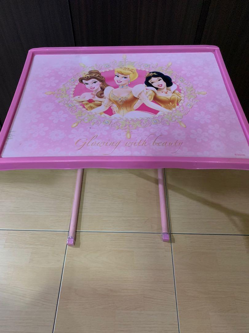 Authentic Disney Princess Foldable Table, Babies & Kids, Baby Nursery ...