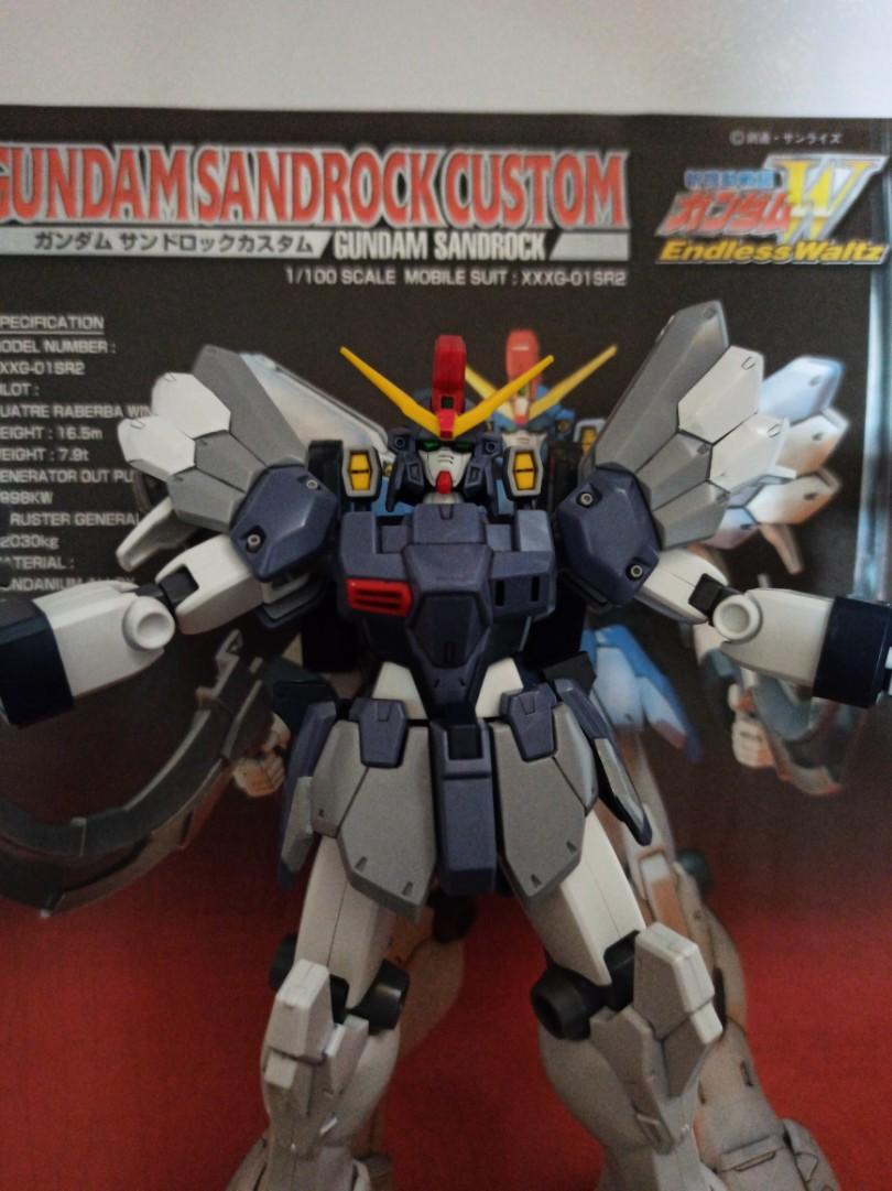 Bandai HG Gundam Sandrock Custom 1/100 Built., Hobbies & Toys, Toys ...