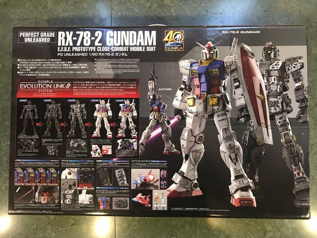 Bandai PERFECT GRADE UNLEASHED 『GUNPLA EVOLUTION PROJECT』 Gundam RX-78 ...
