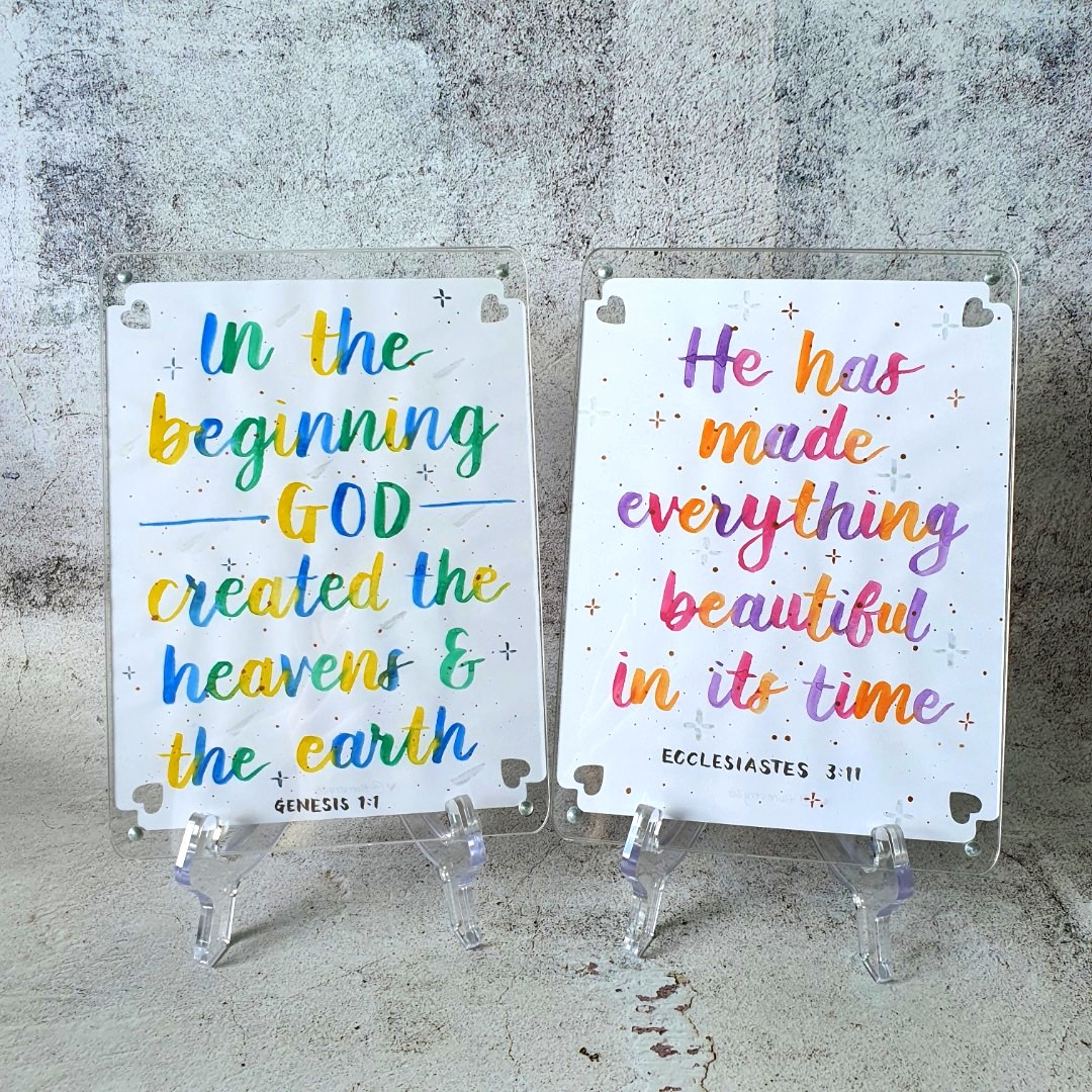 Bible Verse frame, Furniture & Home Living, Home Decor, Frames ...