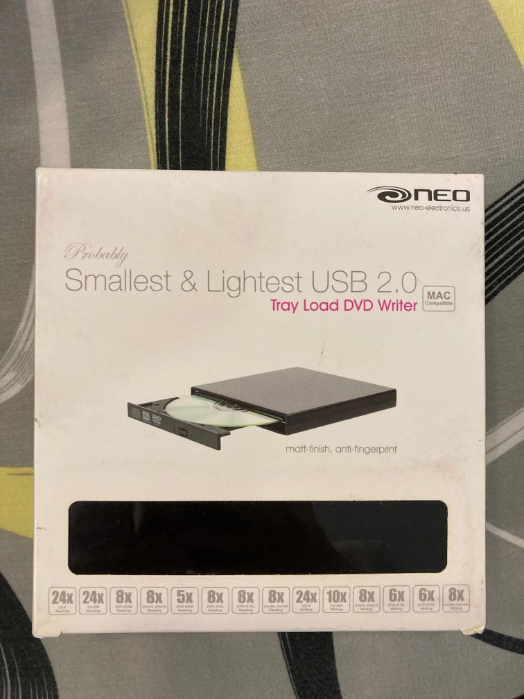 BNIB Neo USB 2.0 DVD writer, Computers & Tech, Parts & Accessories ...