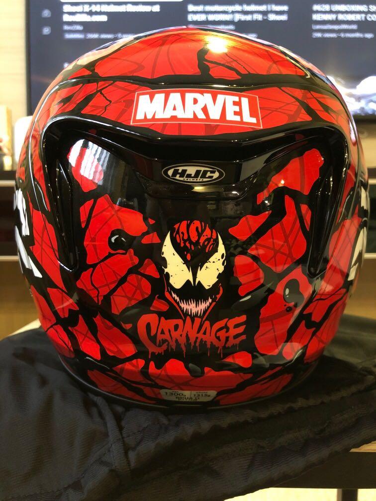 Brand New HJC RPHA 11 Limited Edition Marvel Carnage Helmet ...