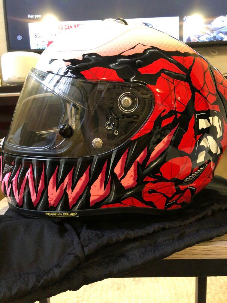 Brand New HJC RPHA 11 Limited Edition Marvel Carnage Helmet ...