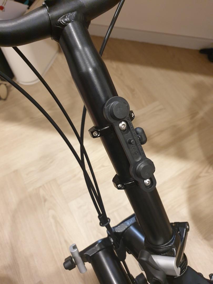 Brompton bottle cage stem mount, Bicycles & PMDs, Parts & Accessories ...