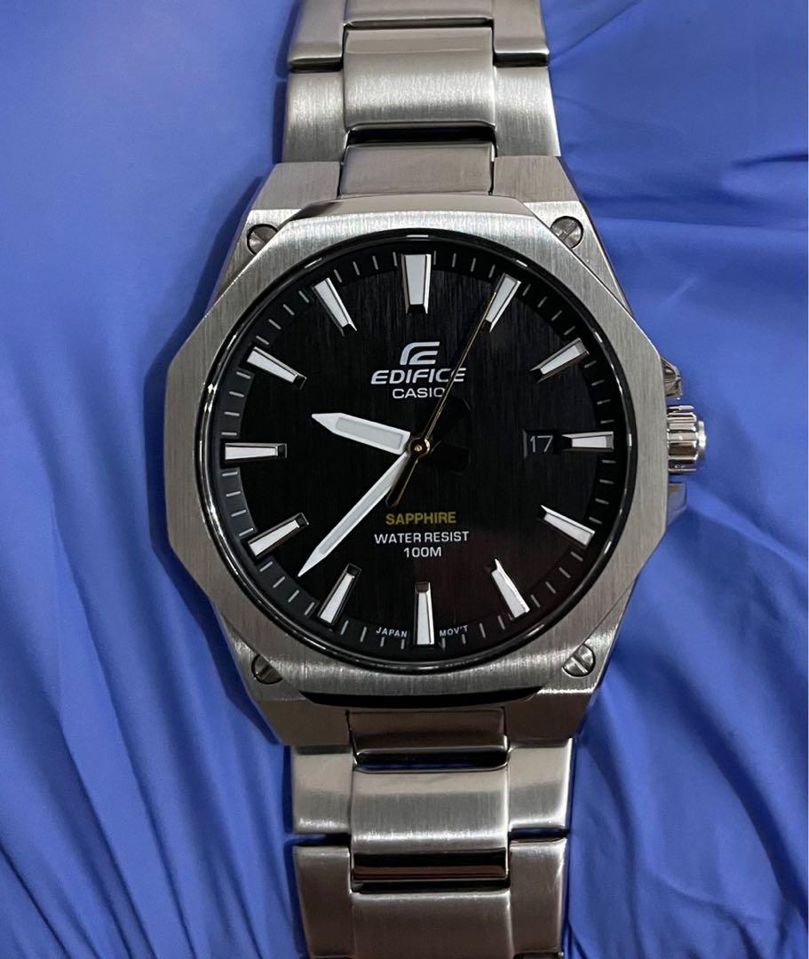 Casio Oak Edifice EFRS108D EFR S108D EFR-S108D Sapphire Crystal, Mobile ...