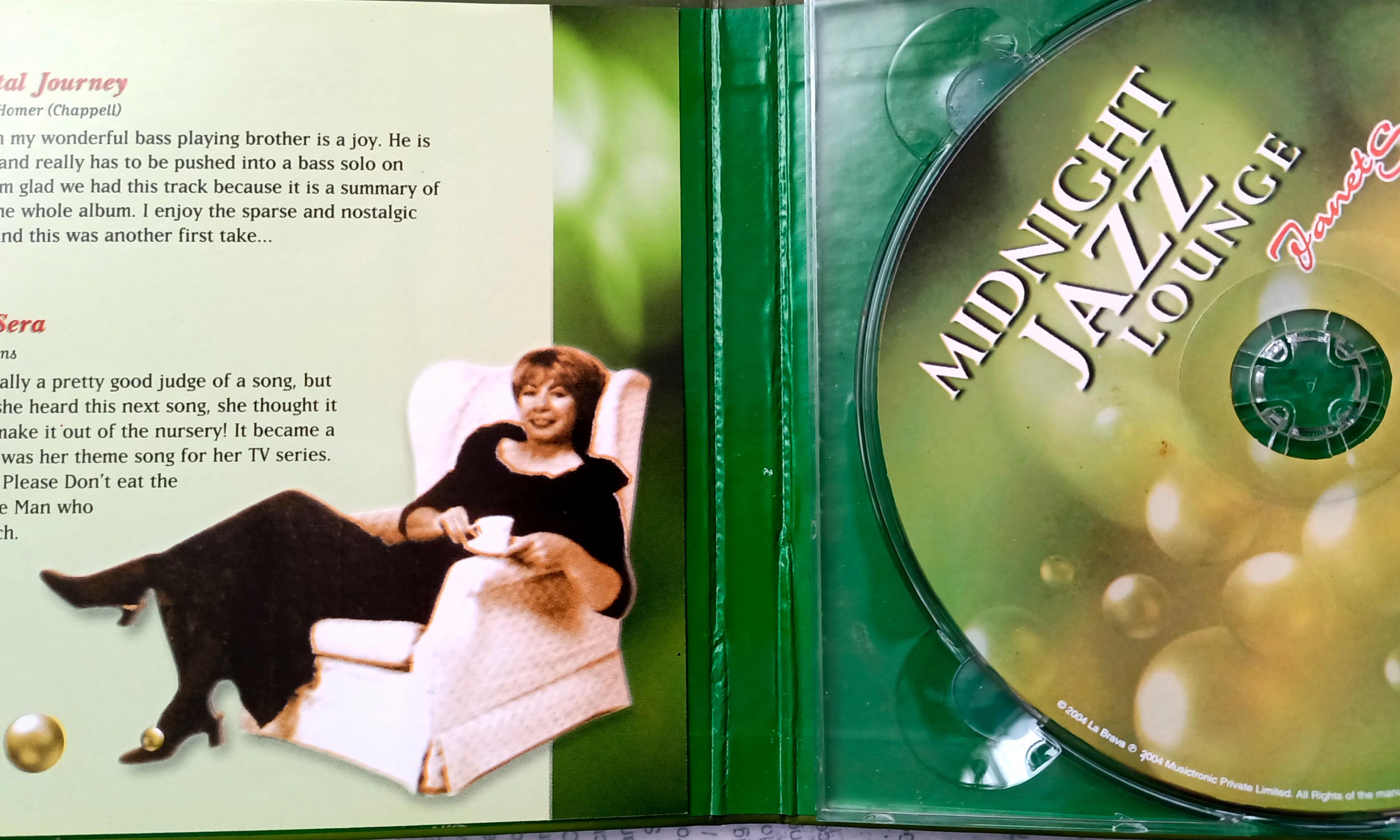 CD Series | Original Midnight Jazz Lounge - Janet Seidel | HDCD ...
