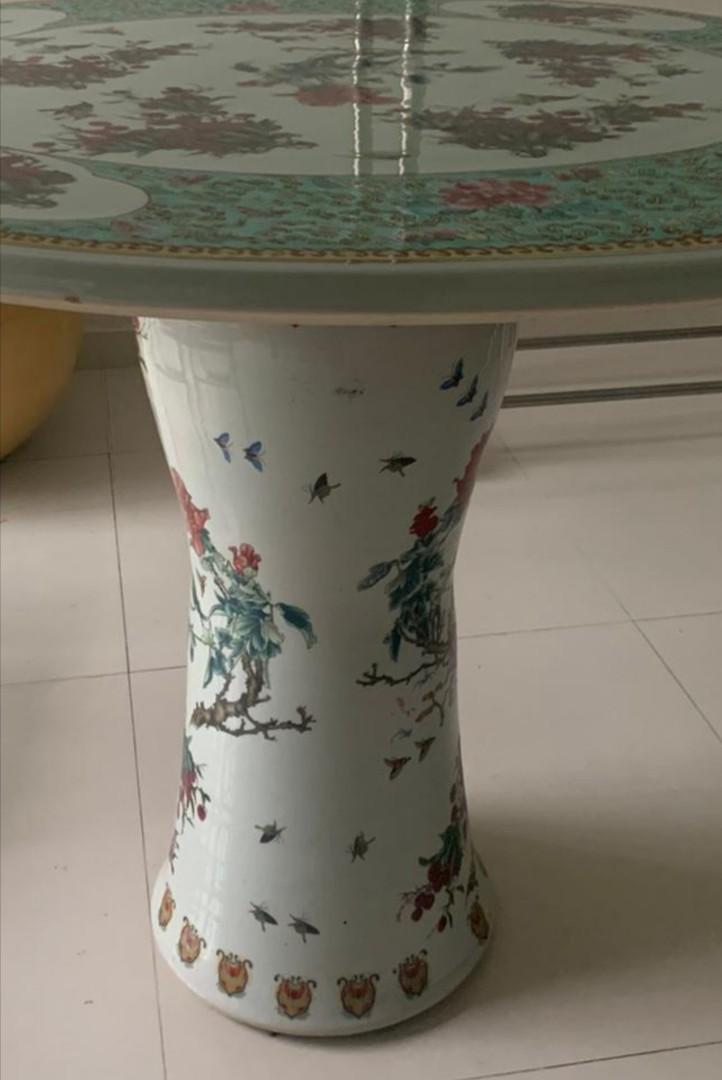 China table and sofa, Furniture & Home Living, Furniture, Chairs on ...
