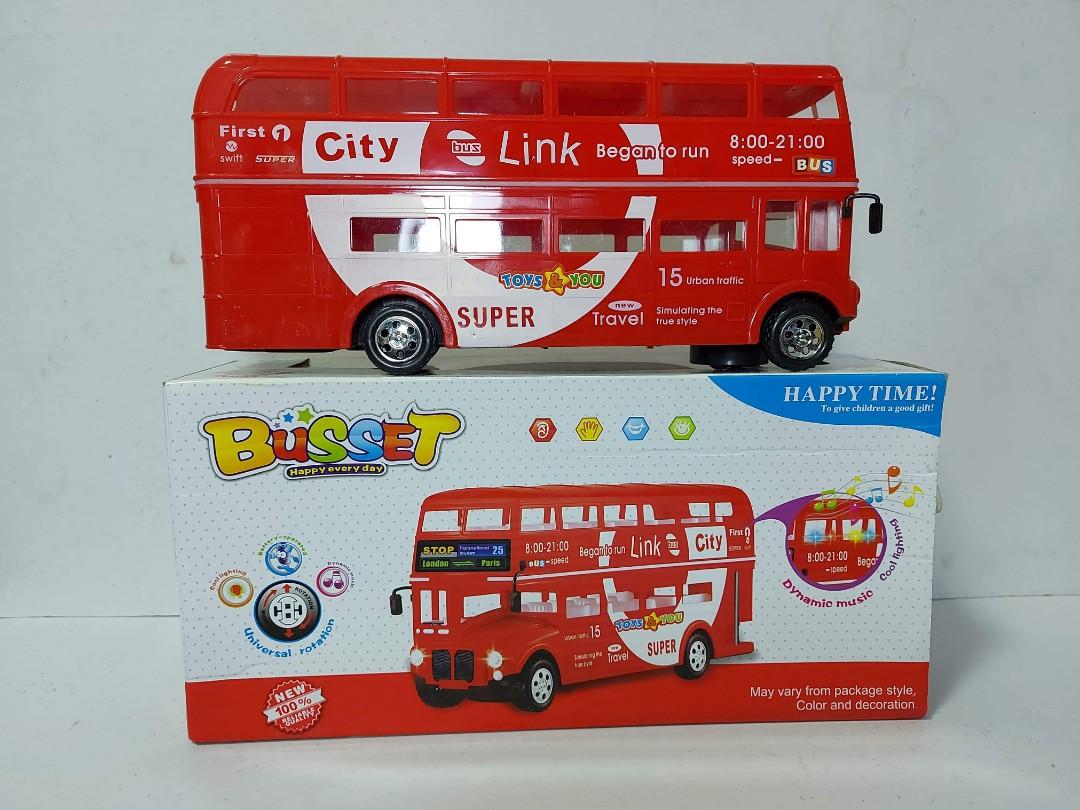 CITY BUS BUMP. AND GO 12INCHES, Hobbies & Toys, Toys & Games on Carousell