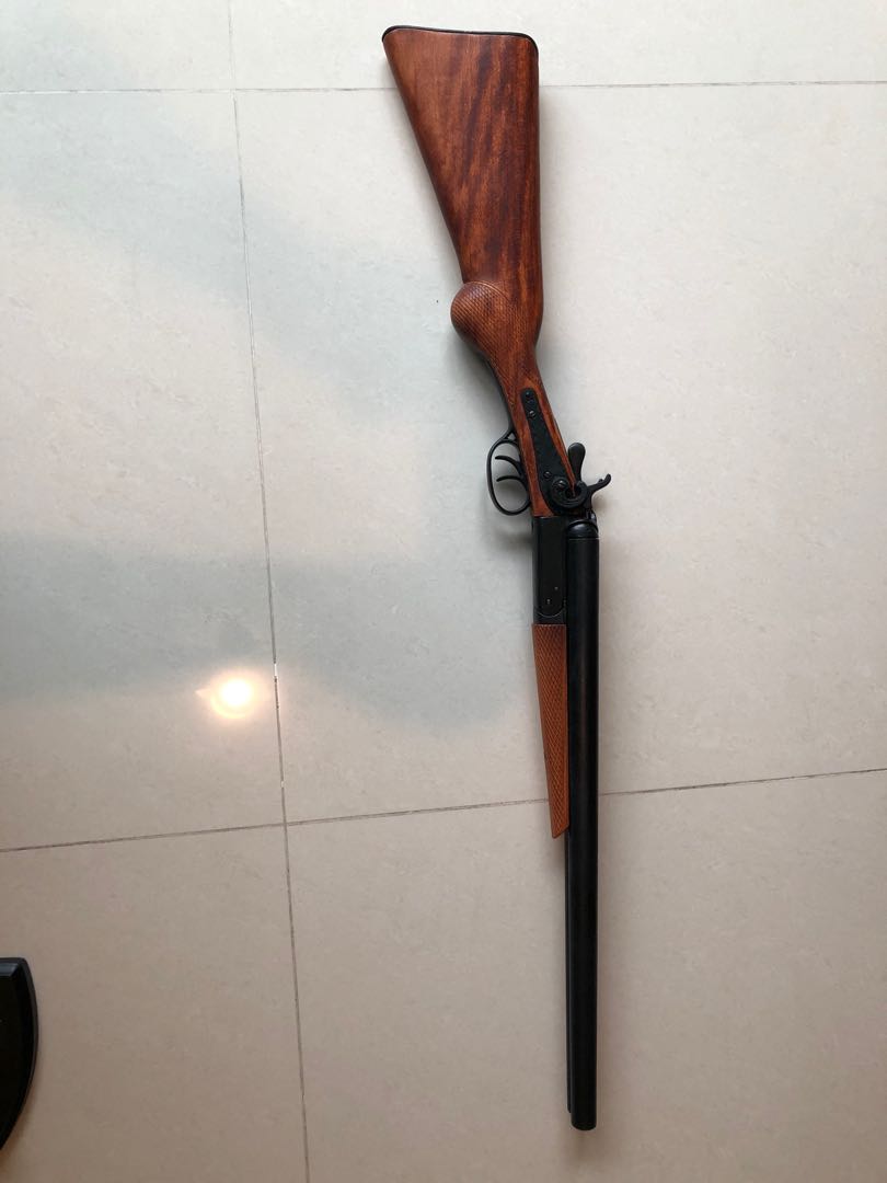 Display double barrel shotgun, Furniture & Home Living, Home Decor ...