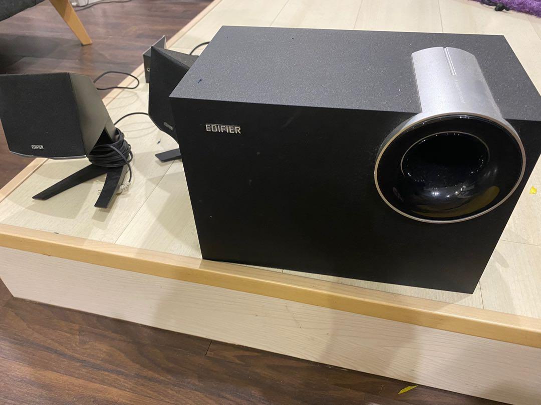 Edifier M1380 Multimedia 2.1 Speaker, Black, TV & Home Appliances, TV ...