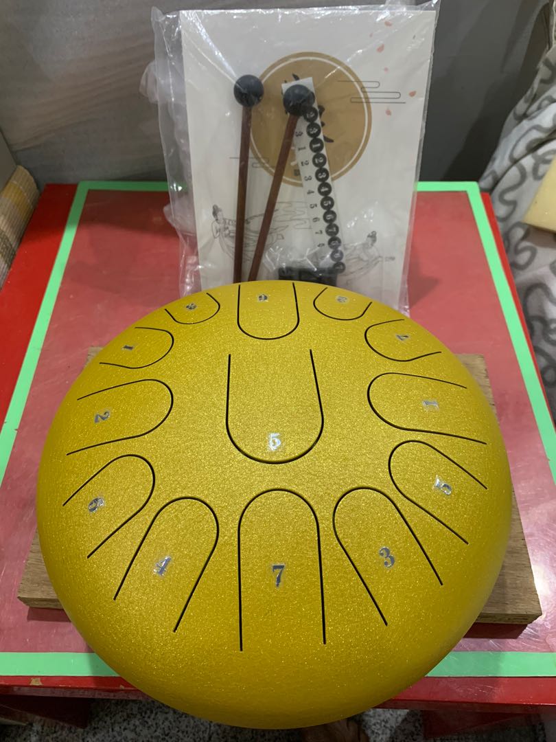 Ethereal Drum “Kong Ling Gu” 空灵鼓 12” 13 notes, Hobbies & Toys, Musical ...