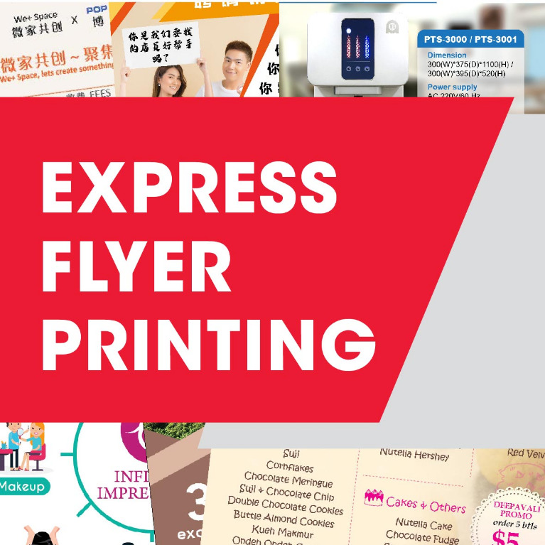Express Flyer Printing, Hobbies & Toys, Stationery & Craft, Art ...