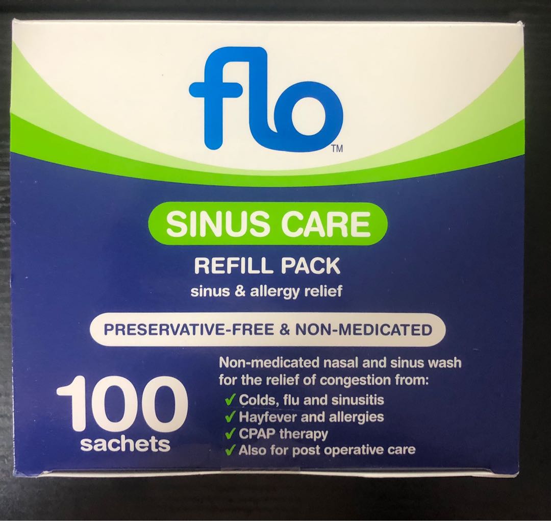 Flo sinus 100 sachets, Health & Nutrition, Medical Supplies & Tools on ...