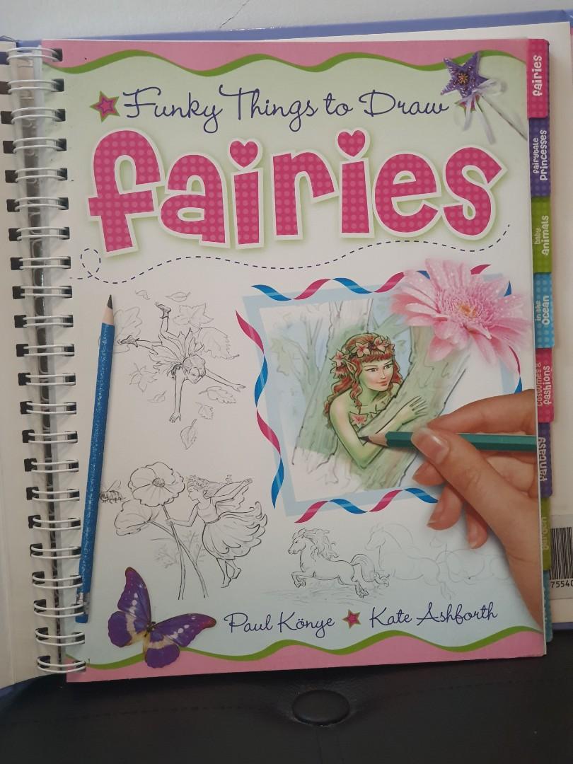 Funky Things to Draw, Hobbies & Toys, Books & Magazines, Children's ...