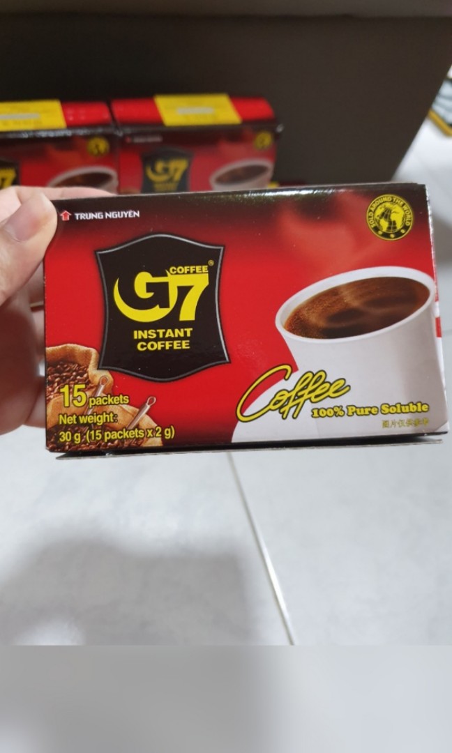 G7 Instant Coffee Powder, Food & Drinks, Packaged & Instant Food on ...