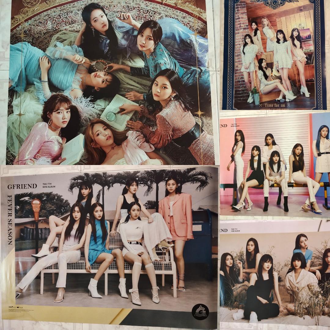 GFRIEND OFFICIAL POSTER(SET), Hobbies & Toys, Collectibles ...