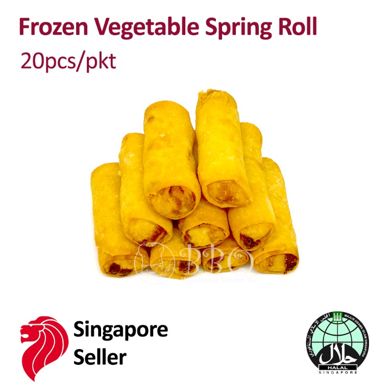 Halal Vegetable Spring Roll, Food & Drinks, Packaged & Instant Food on ...