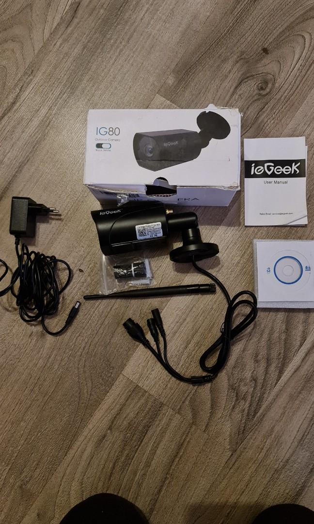IG 80 Outdoor Camera Black, Photography, Cameras on Carousell