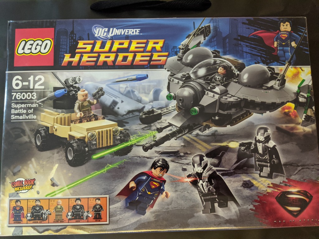 Lego 76003 (DC Comics Super Heroes) : Superman: Battle of Smallville ...