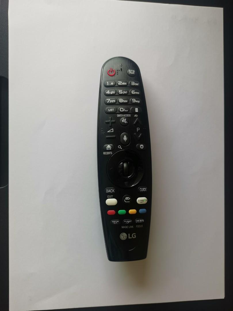 LG TV controller, TV & Home Appliances, TV & Entertainment, TV on Carousell