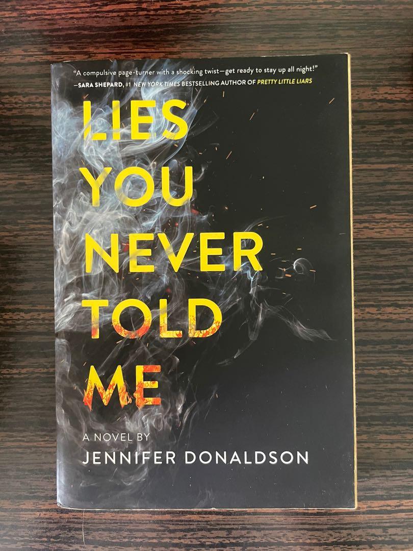Lies You Never Told Me- Jennifer Donaldson, Hobbies & Toys, Books ...
