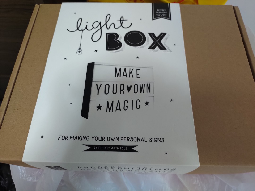 Light box, Hobbies & Toys, Stationery & Craft, Craft Supplies & Tools ...