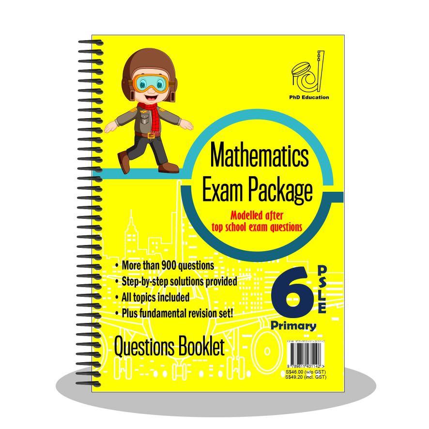Mathematics psle exam package, Books & Stationery, Textbooks, Primary ...