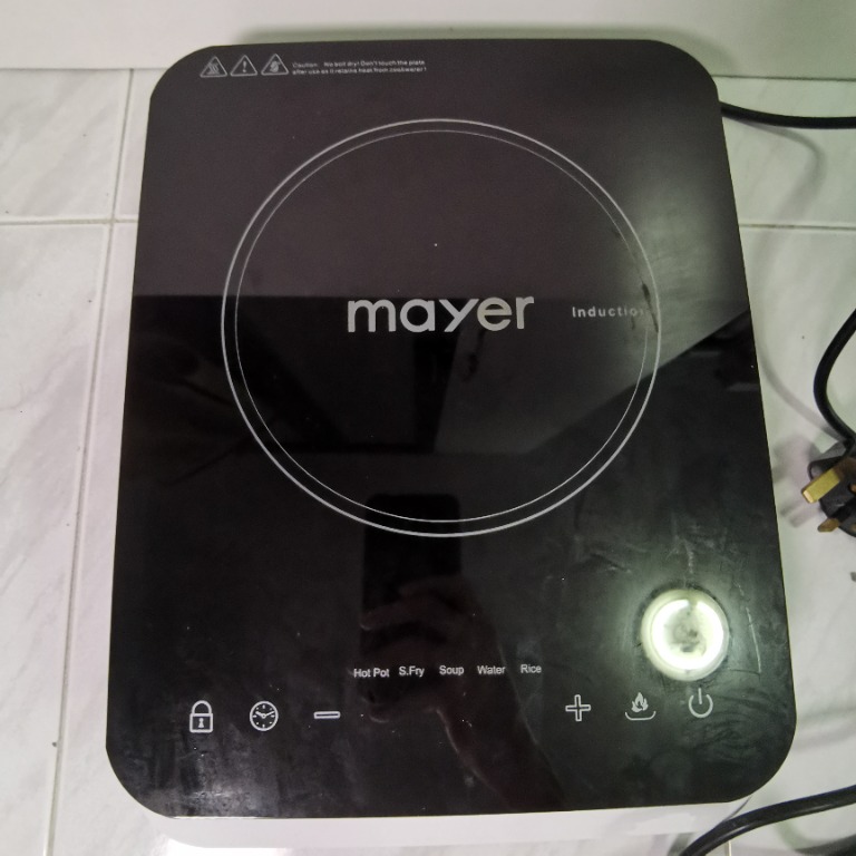 Mayer Induction Cooker MMIC312, TV & Home Appliances, Kitchen ...