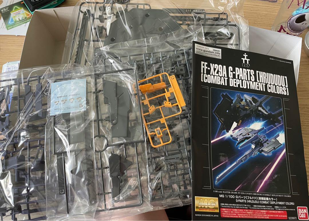 MG 1/100 FF-X29A G-parts [HRUDUDU] 弗多德(Combat deployment colours) 戰鬥配置色 Gundam GUNDAM 高達 高達 ...