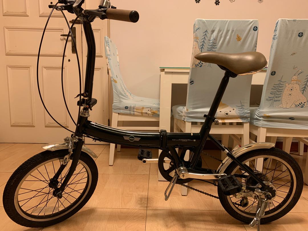 Mini Cooper Folding Bike, Bicycles & PMDs, Bicycles, Others on Carousell