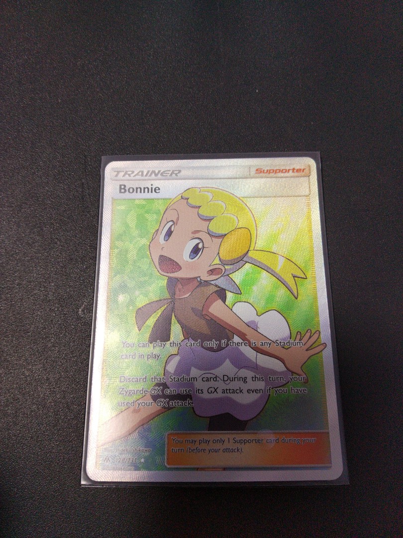 Pokemon TCG Bonnie Full Art Trainer Ultra Rare, Hobbies & Toys, Toys ...