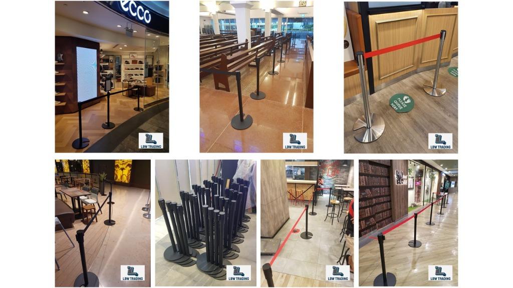 Premium Stackable Queue Pole, Everything Else on Carousell