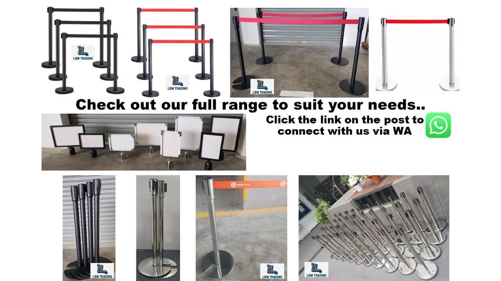 Premium Stackable Queue Pole, Everything Else on Carousell